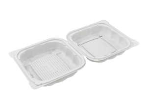 Microwaveable PP Clamshell Food Containers, MFPP Clam Shell Containers